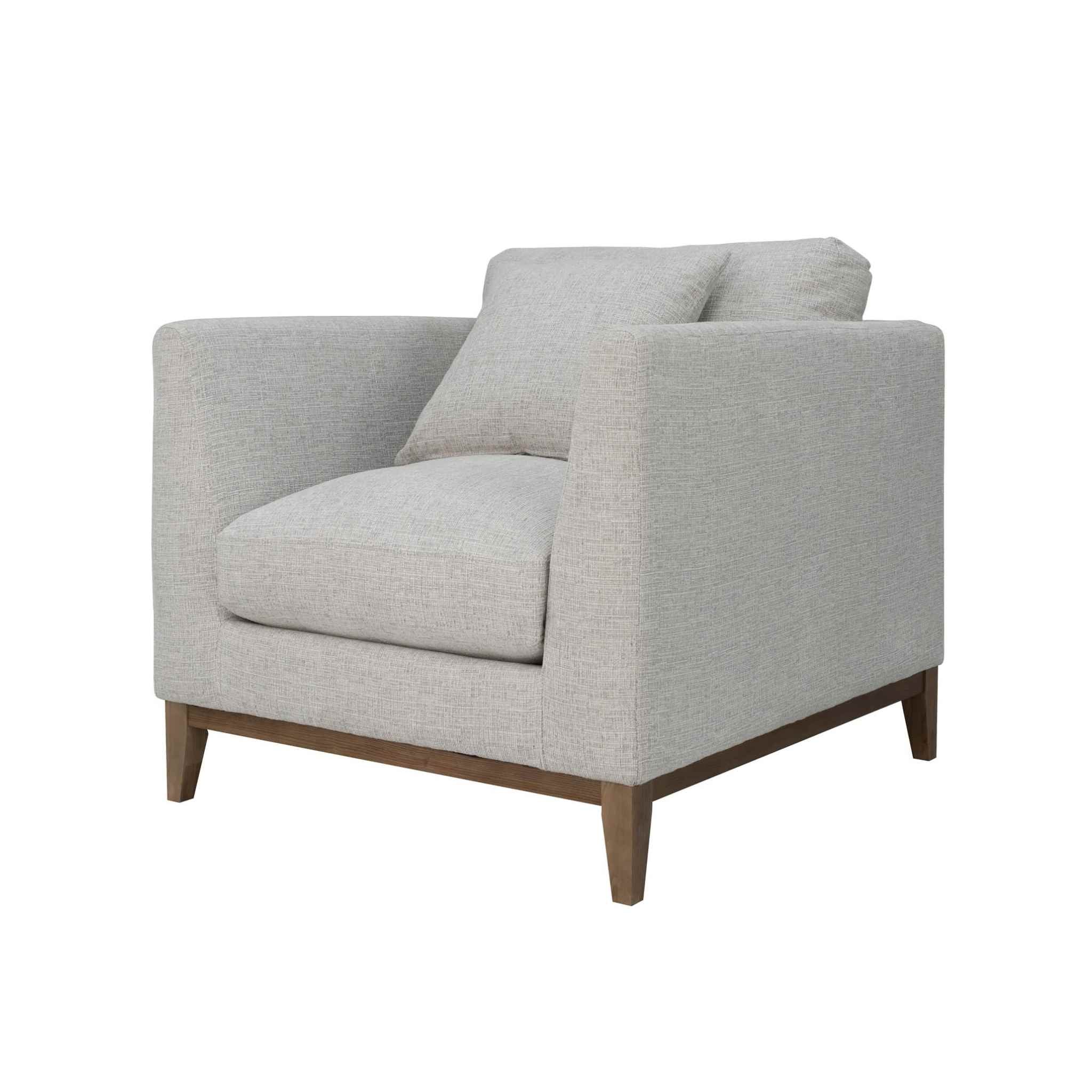 HARPER CHAIR, WOVEN TWEED – The Room Collection